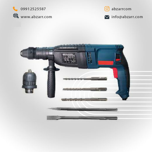 دریل بتن کن سه حالته 800 وات P.M مدل 11254 (( اقساط یک ساله )) - ابزار ...